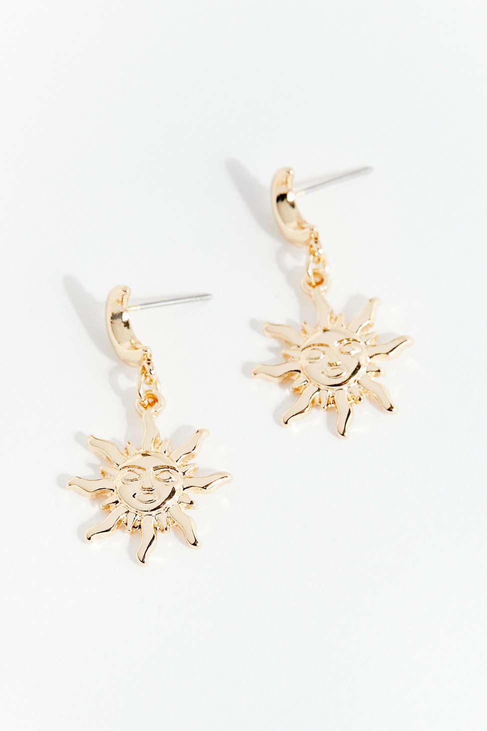 Urban Outfitters Sun And Moon Earrings 2024 www.epicamlv