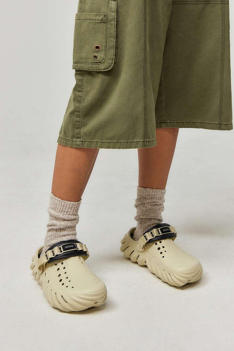 Crocs™ Bone Echo Clogs in Green | Lyst UK