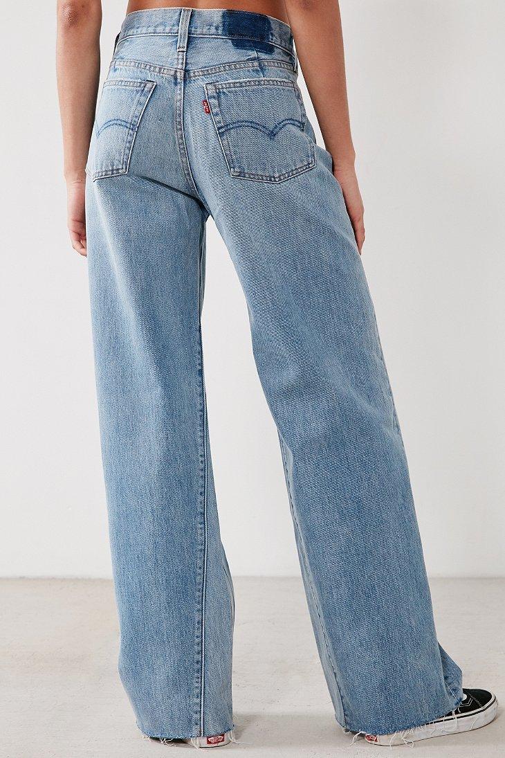 Levi's Denim Altered High-rise Wide-leg Jean in Vintage Denim Light ...