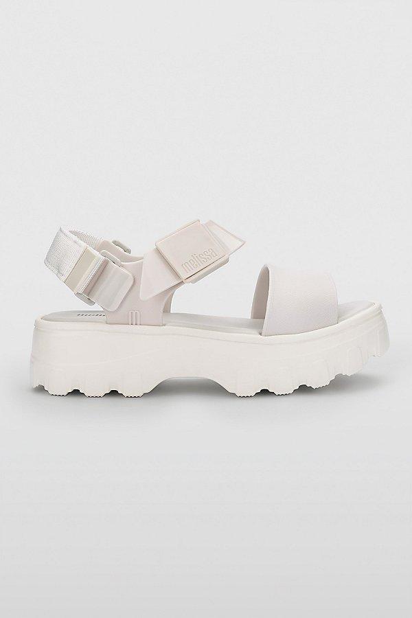 Melissa Kick Off Jelly Platform Sandal in White | Lyst