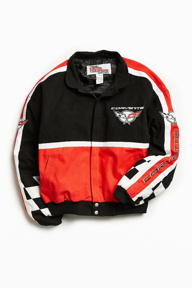 Urban Outfitters Vintage Nascar Corvette Jacket in Red for Men | Lyst