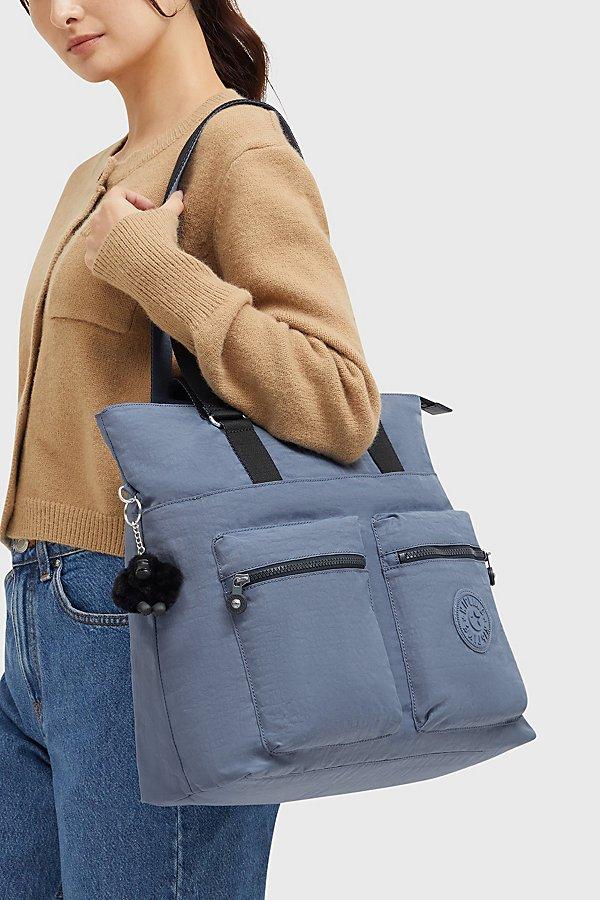Kipling India Cargo Nylon Tote Bag in Blue | Lyst