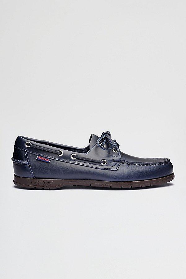 Sebago Endeavor Boat Shoe in Blue for Men | Lyst