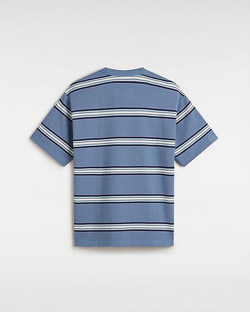 Vans Mesa Stripe T Shirt Bluestone for Men Lyst UK