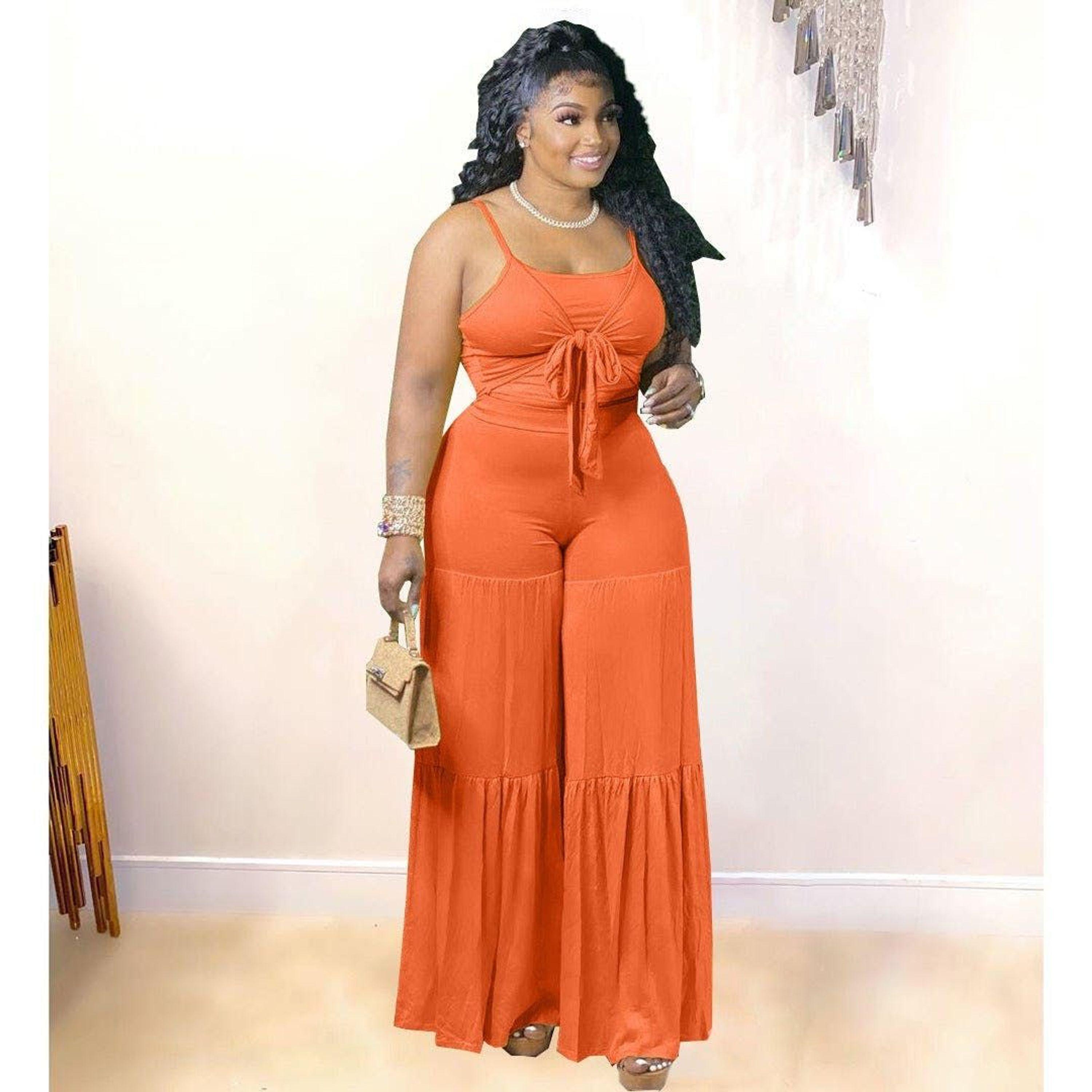 Casual Orange Dresses