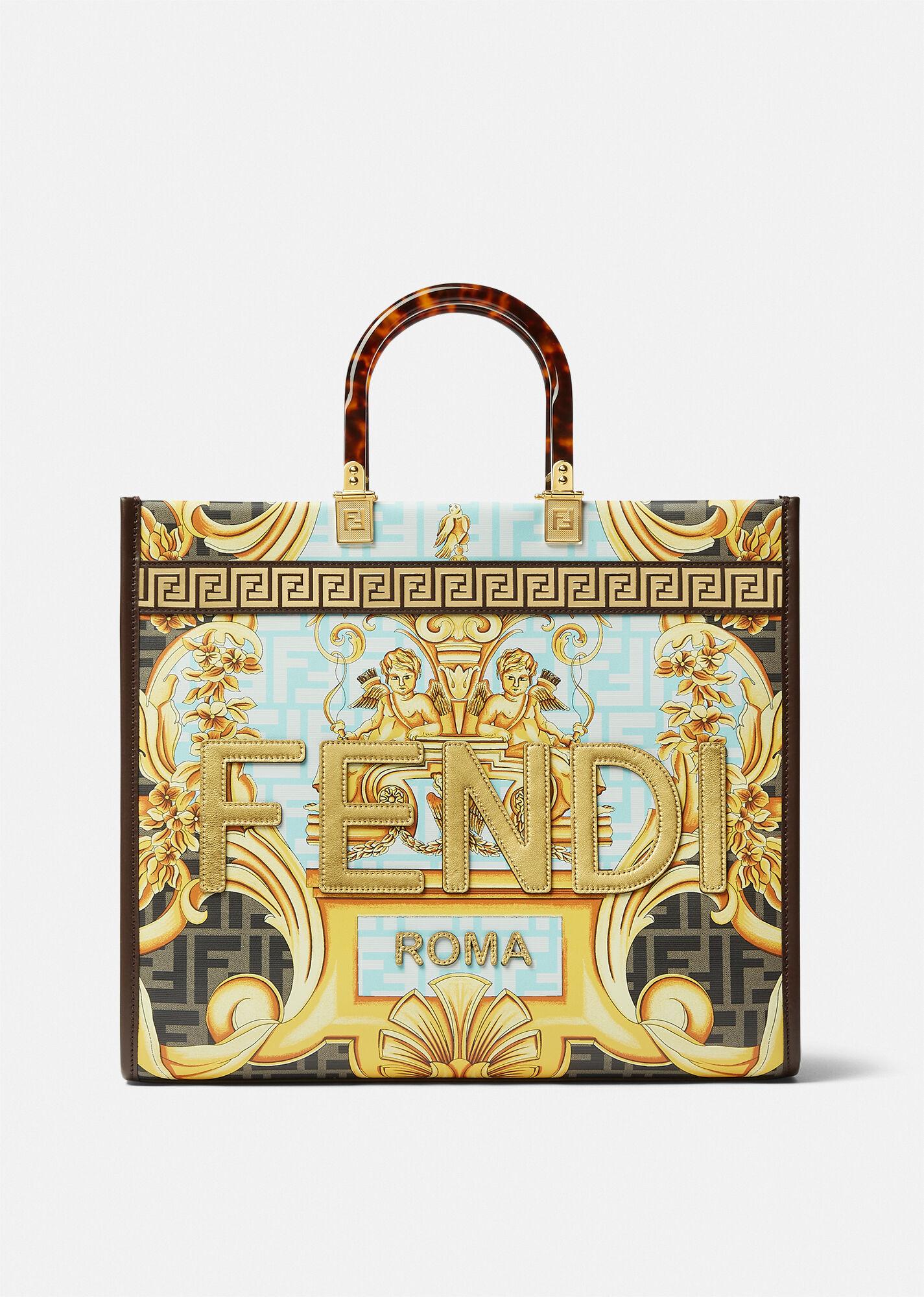 Versace Fendace Sunshine Tote Bag | Lyst