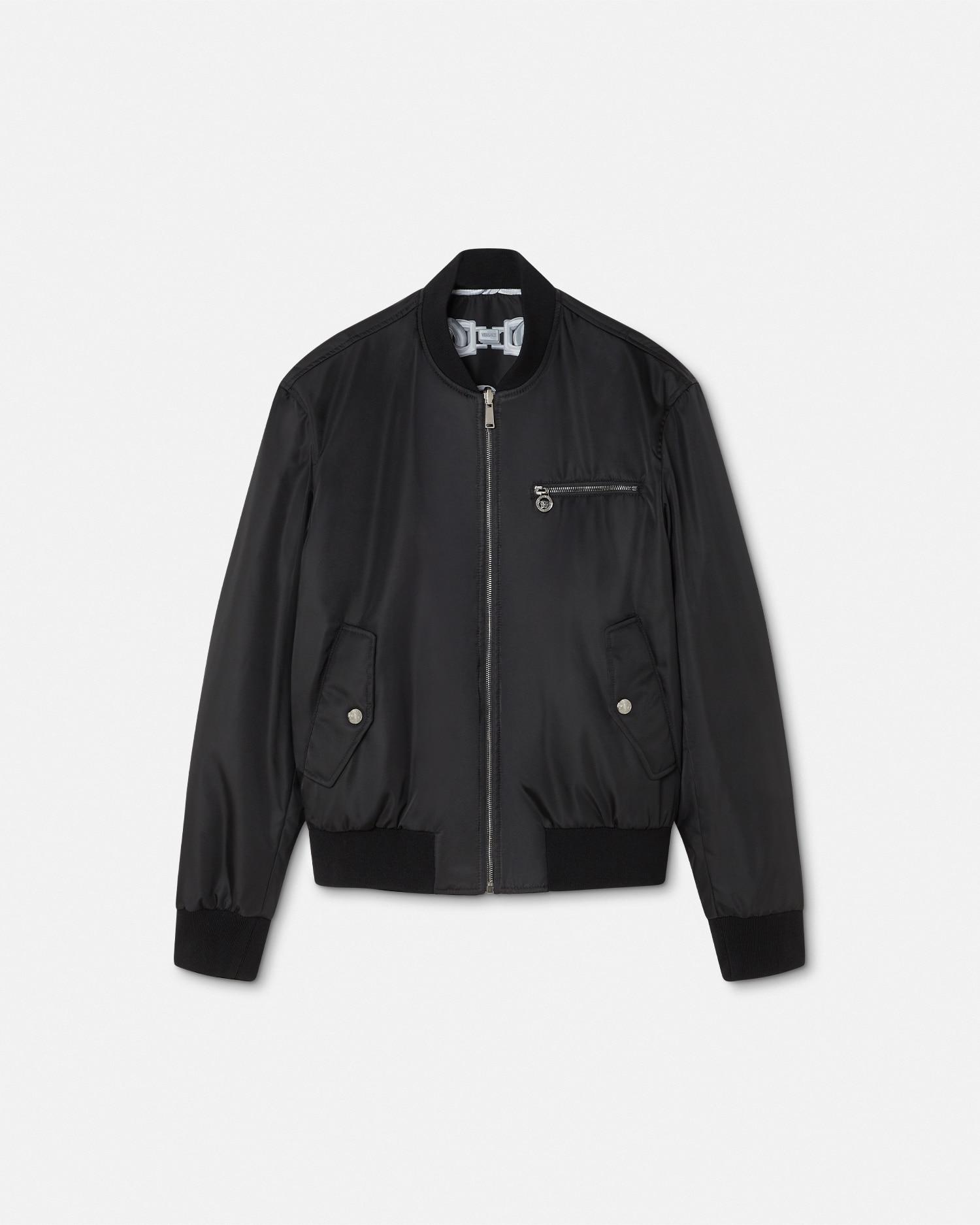 Versace Bomber Réversible Medusa Chains in Black for Men | Lyst