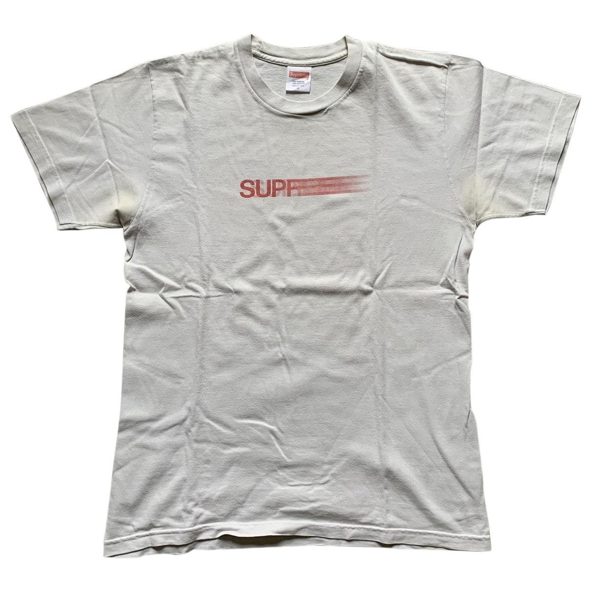 Supreme White Cotton T-shirt for Men - Lyst