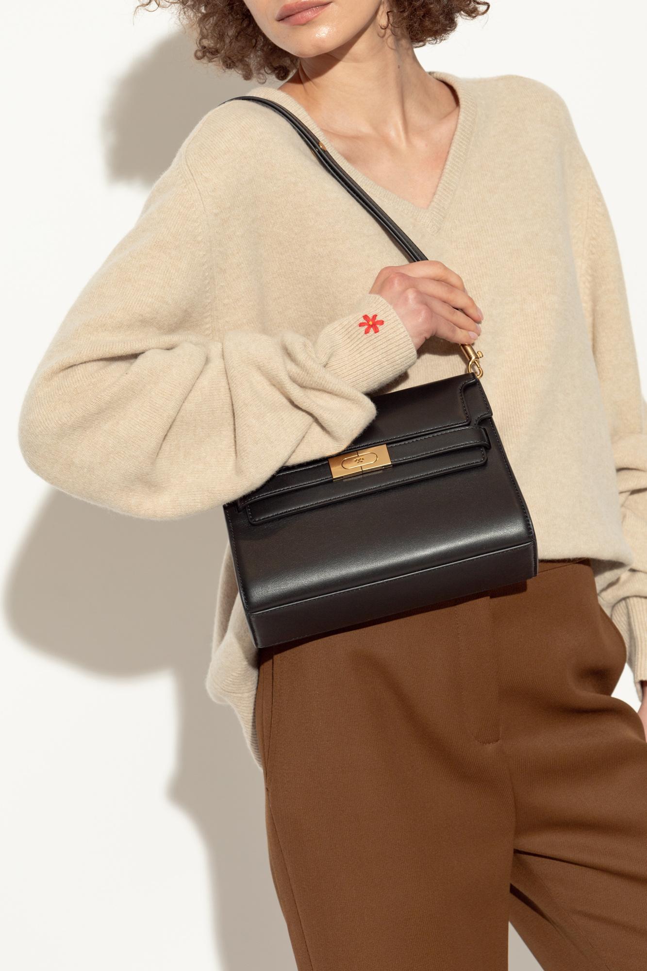 Tory Burch Shoulder Bag Lee Radziwill in Natural | Lyst