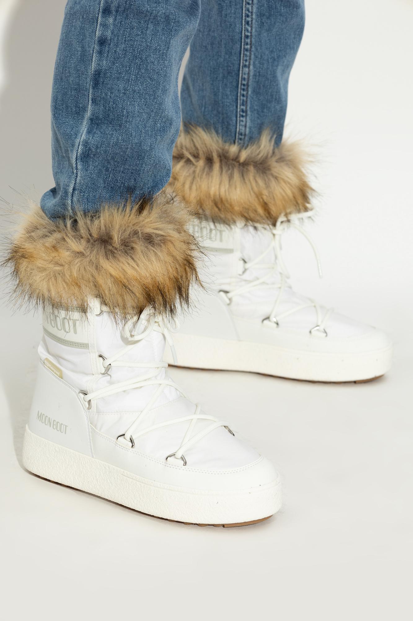 Moon Boot Snow Boots Ltrack Monaco Low in Blue | Lyst