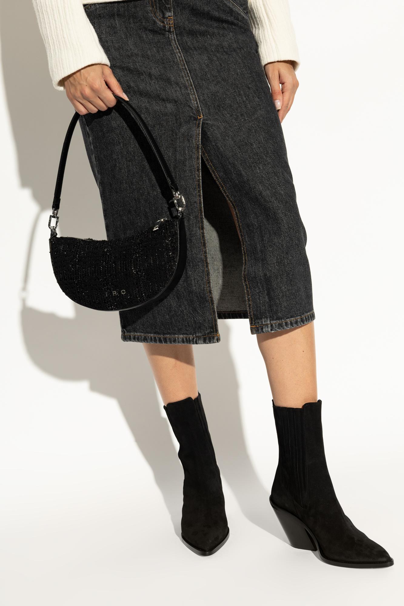 IRO Shoulder Bag Iri Arc in Black | Lyst