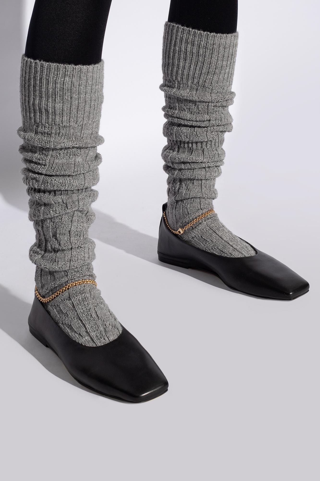 MARIA LUCA 'augusta' Ballet Flats, in Black | Lyst