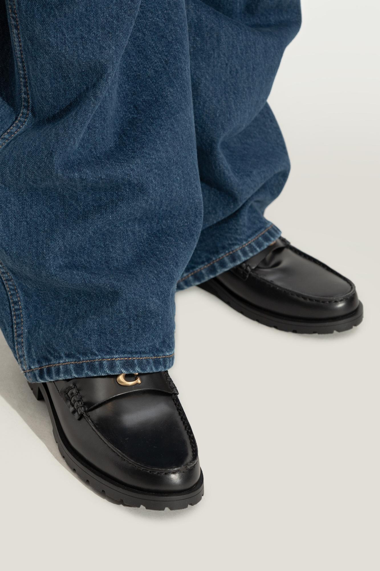 COACH Jocelyn Loafers Shoes in Blue | Lyst