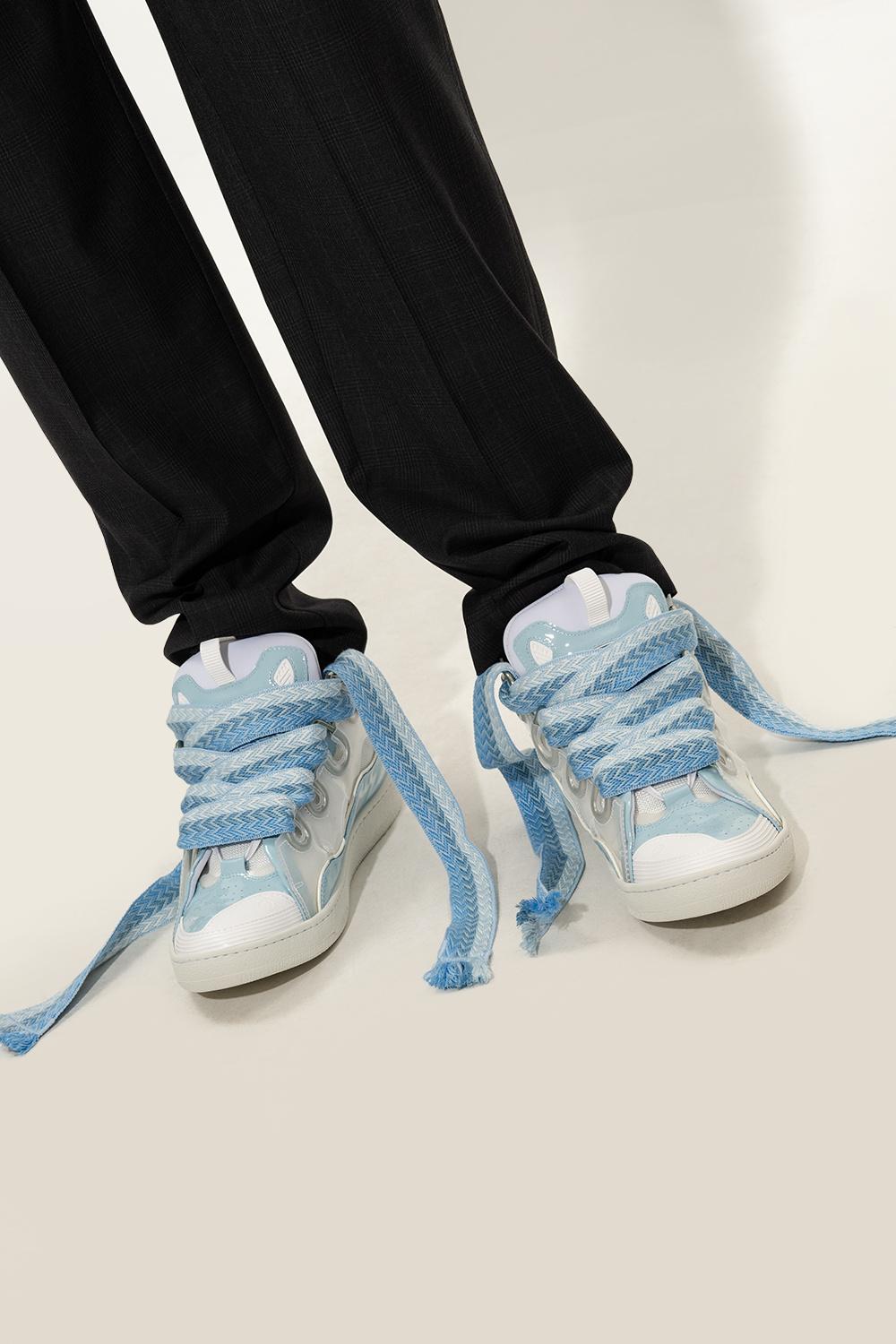 Lanvin 'curb' Sneakers in Blue for Men | Lyst