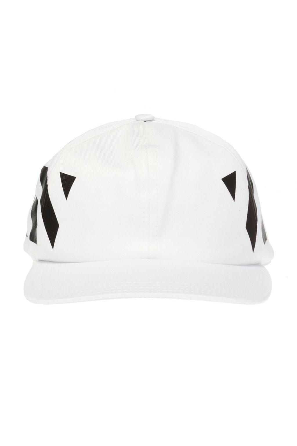 Off-White c/o Virgil Abloh Cotton Baseball Cap With Diagonal Stripes in ...