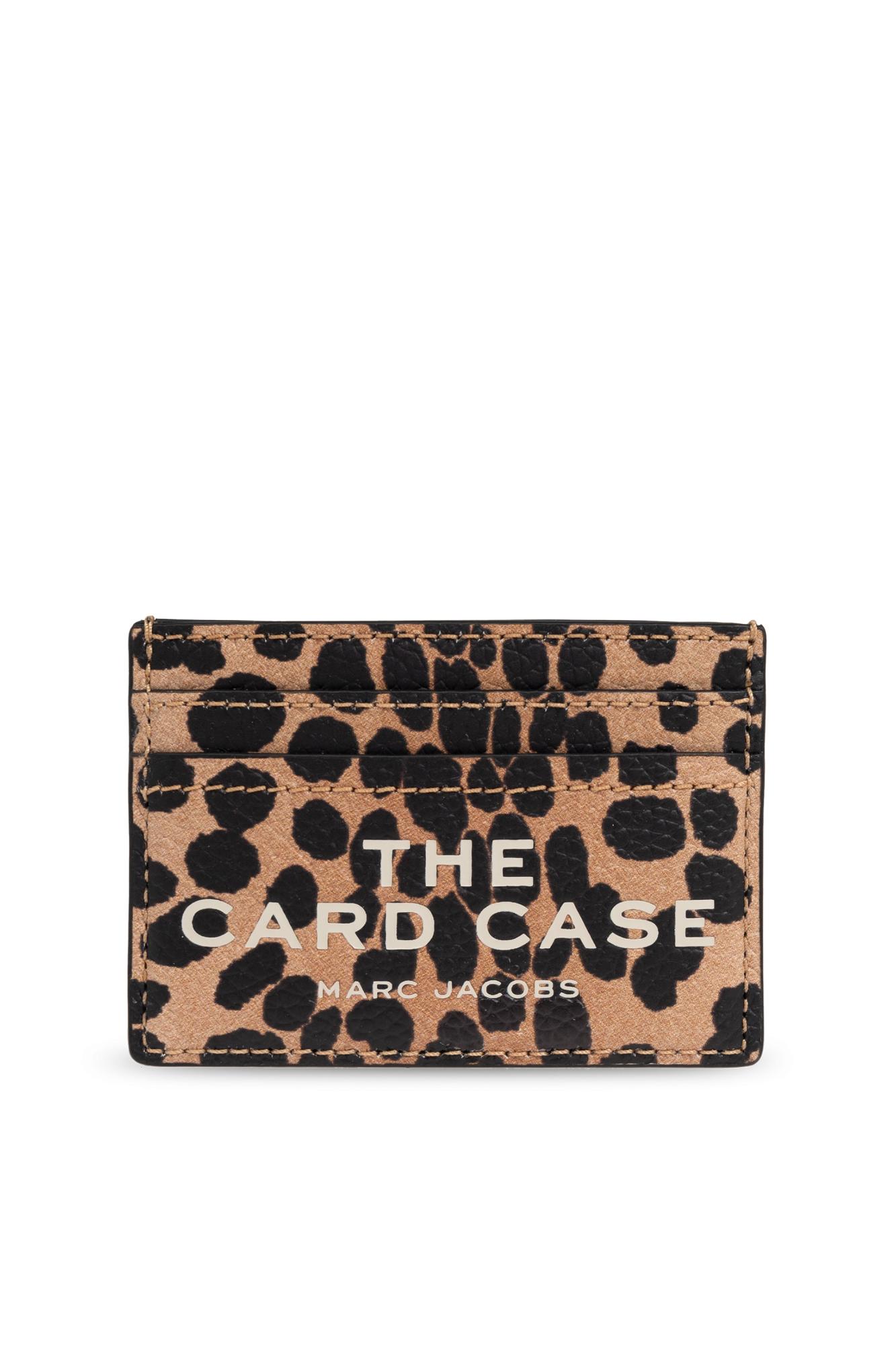 Marc Jacobs Leather Card Case in Black | Lyst UK