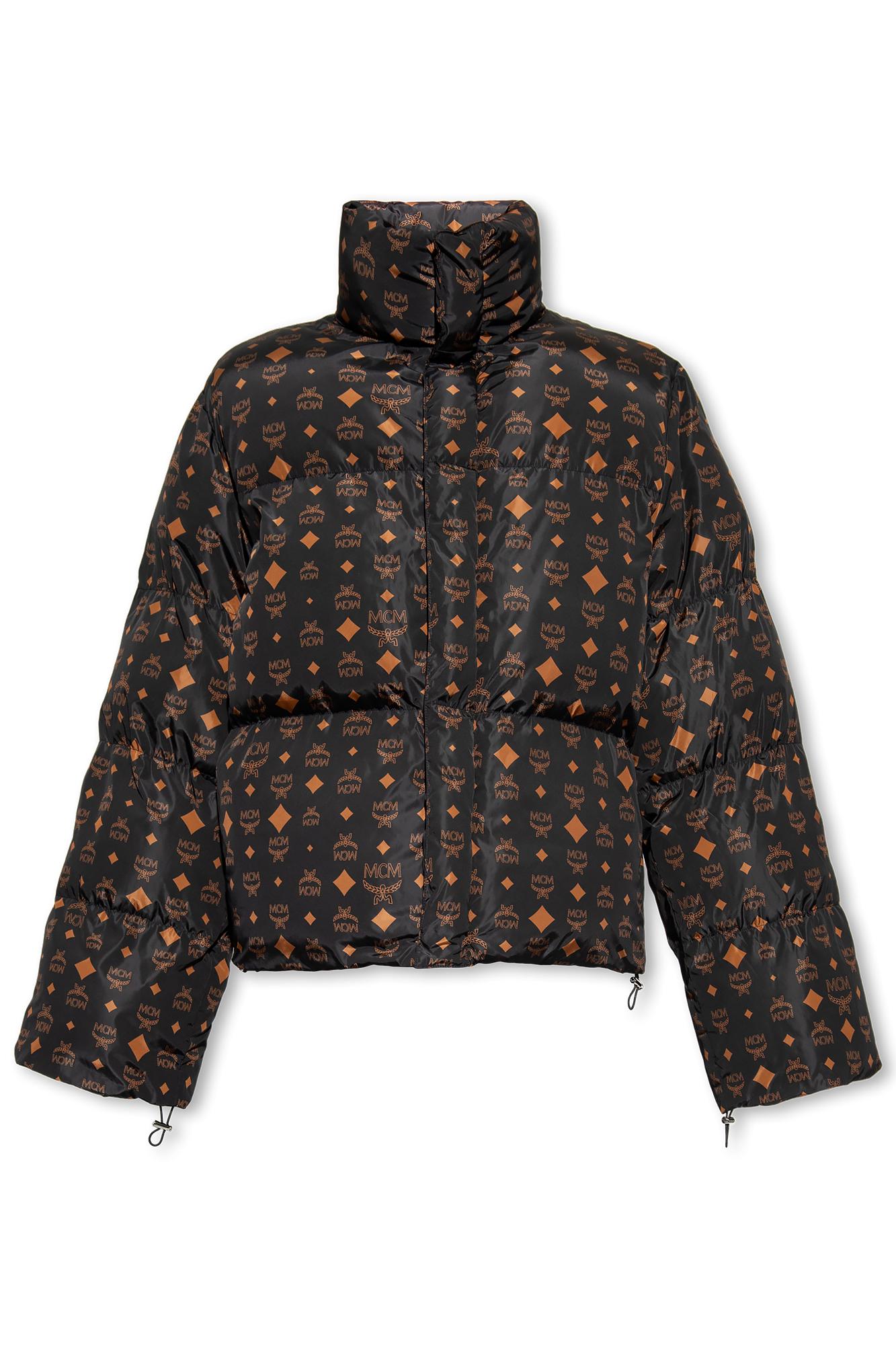 MCM Puffer Jacket in Black for Men | Lyst