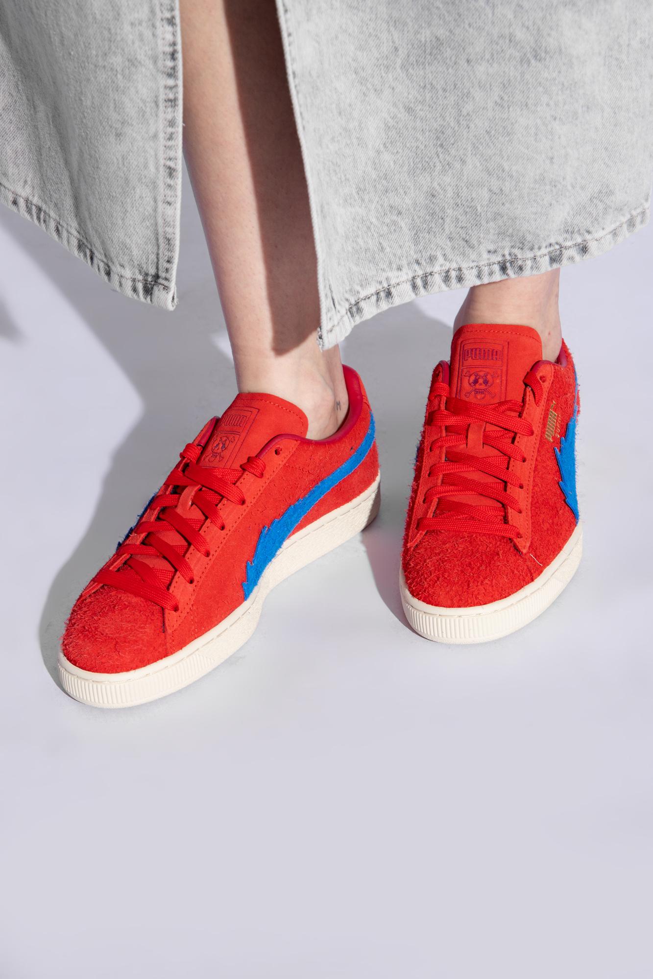 PUMA Sneakers 'suede X One Piece', in Red | Lyst