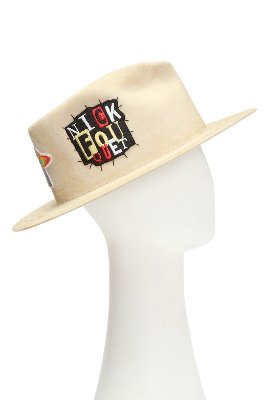 Nick Fouquet Felt 'west Palm' Raw Hem Hat in Beige (Natural) for Men - Lyst