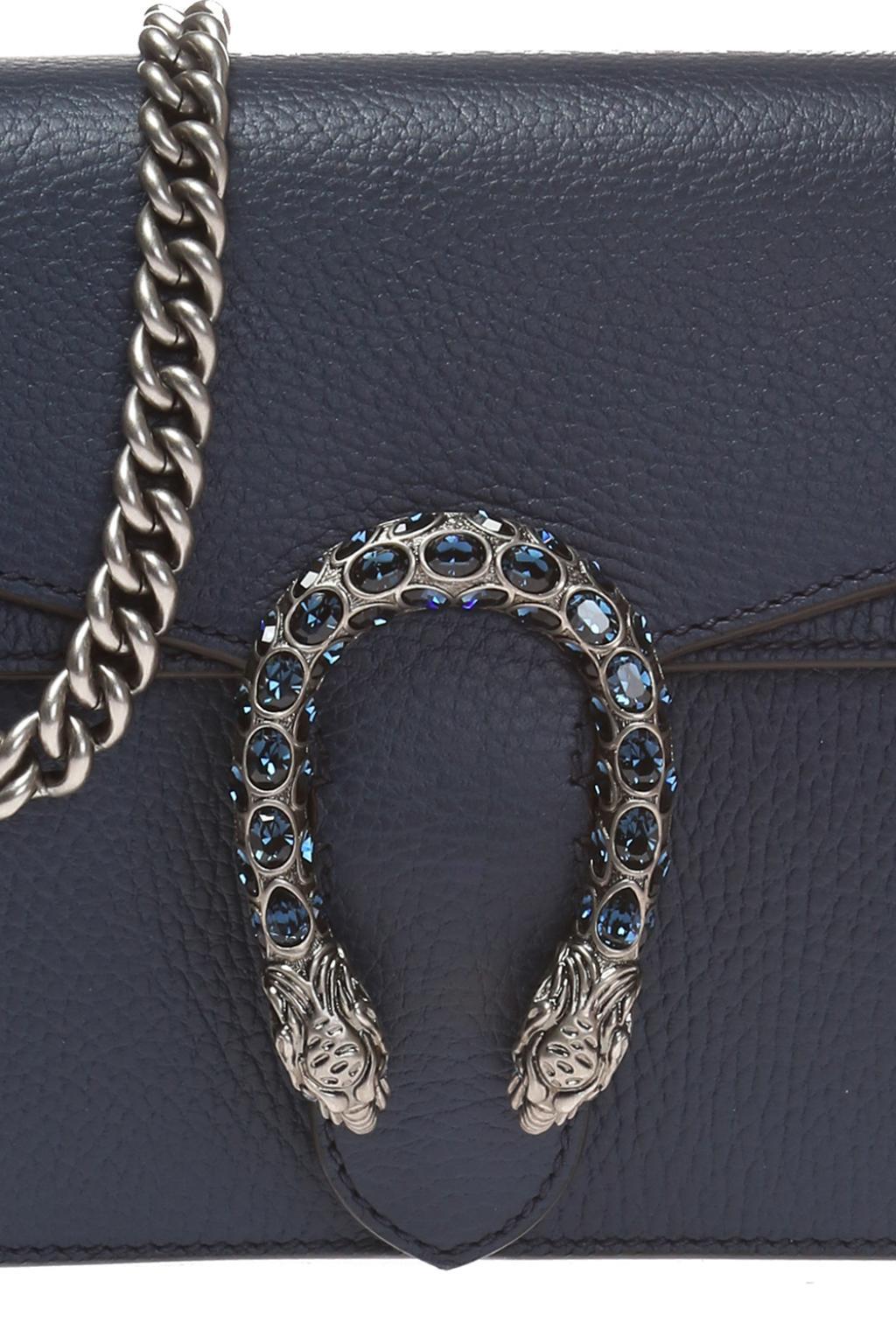 Gucci Dionysus Bag Navy Blue | semashow.com