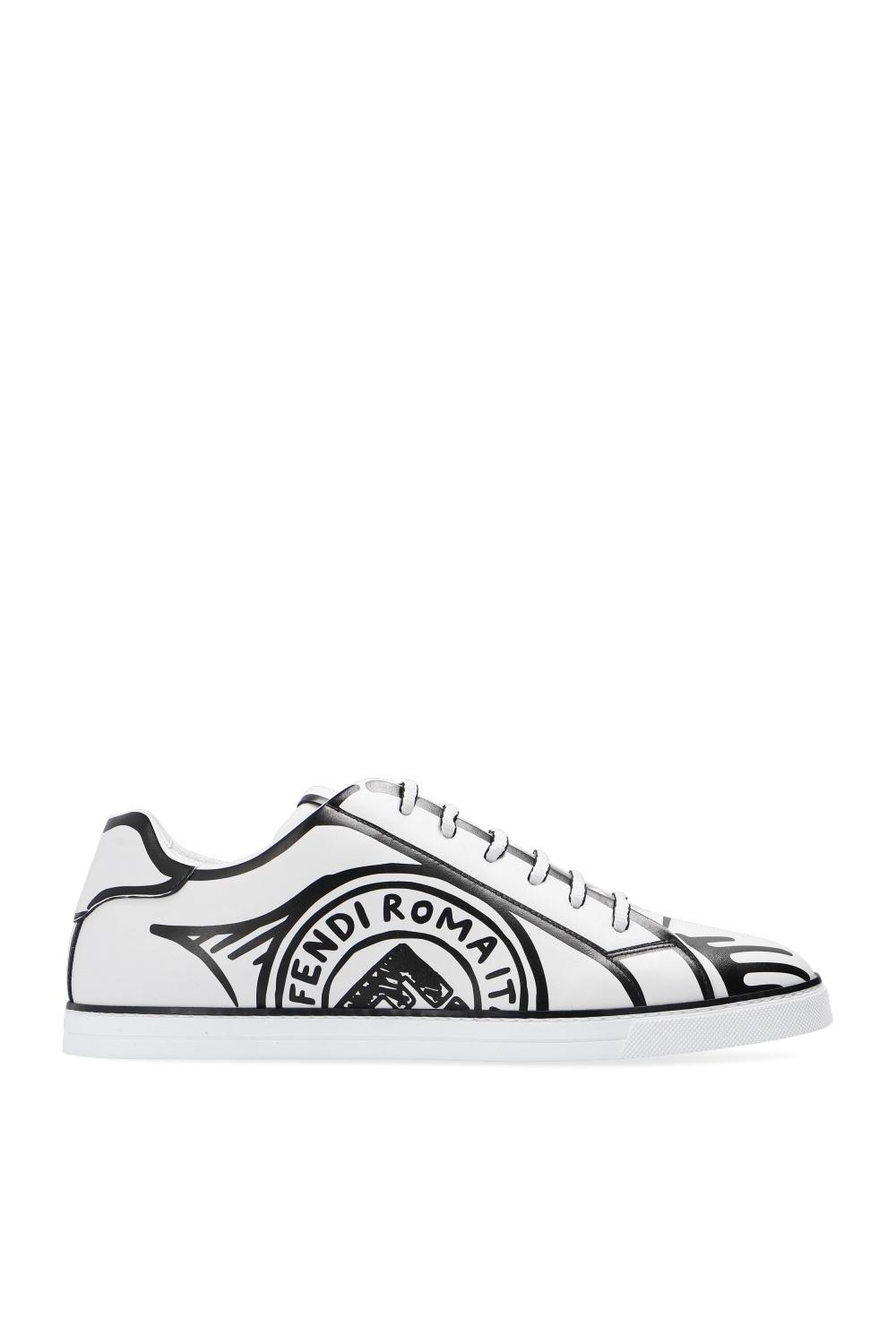 Fendi X Joshua Vides Roma Sneakers in White for Men | Lyst Fendi X Joshua Vides Roma Sneakers in White for Men | Lyst