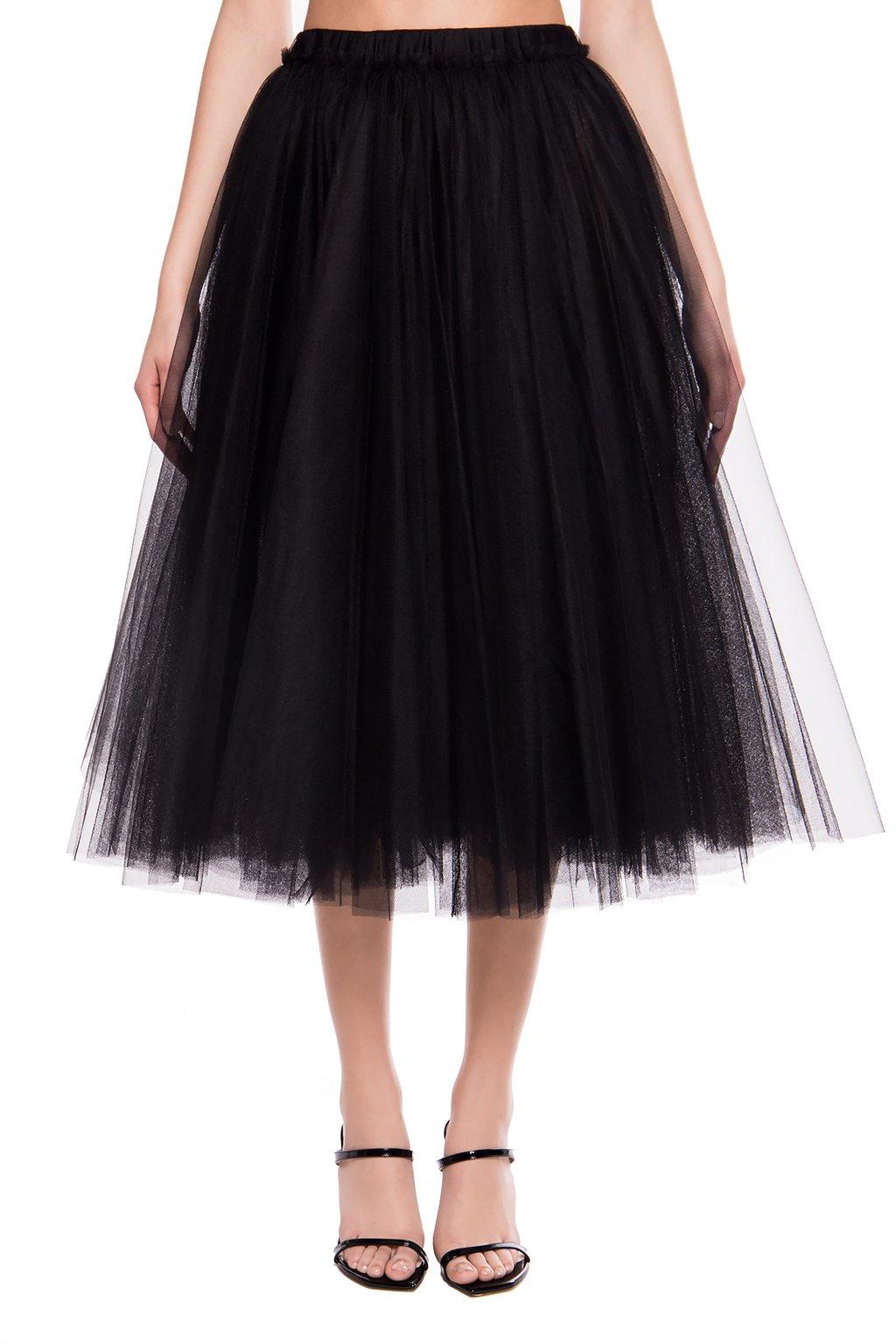 N°21 Tulle Skirt Black Lyst