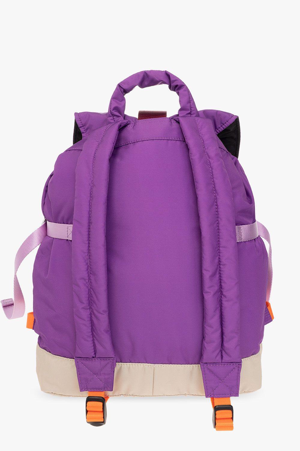 Ganni Backpack With Logo in Purple | Lyst Ganni Backpack With Logo in Purple | Lyst