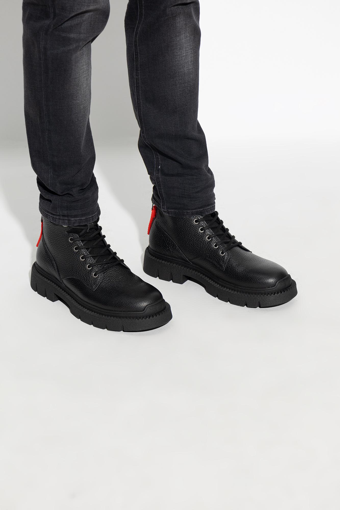 DIESEL ‘D-Troit Bt’ Boots in Black for Men | Lyst
