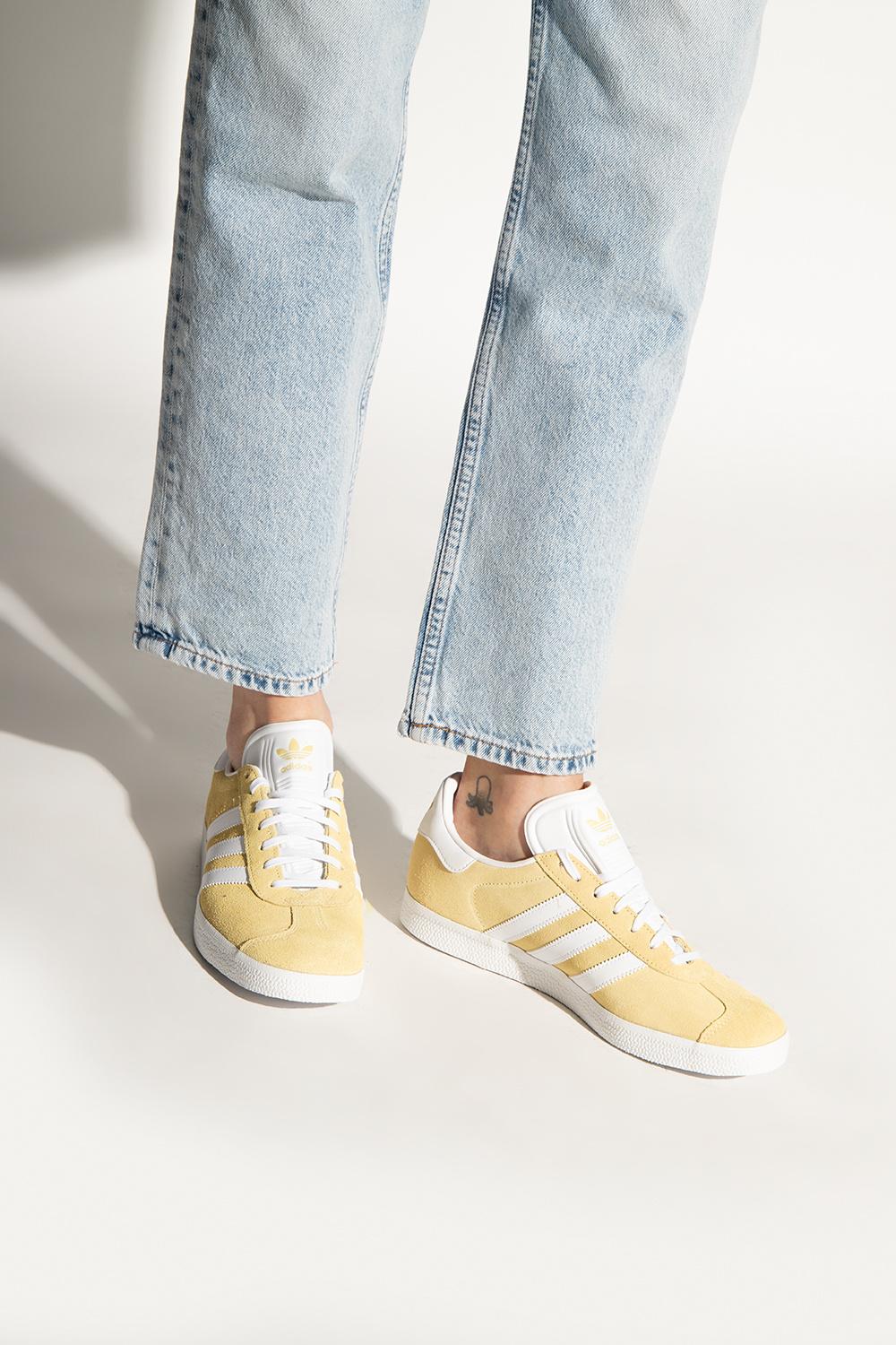 Adidas Originals Bright Yellow Suede Gazelle Unisex