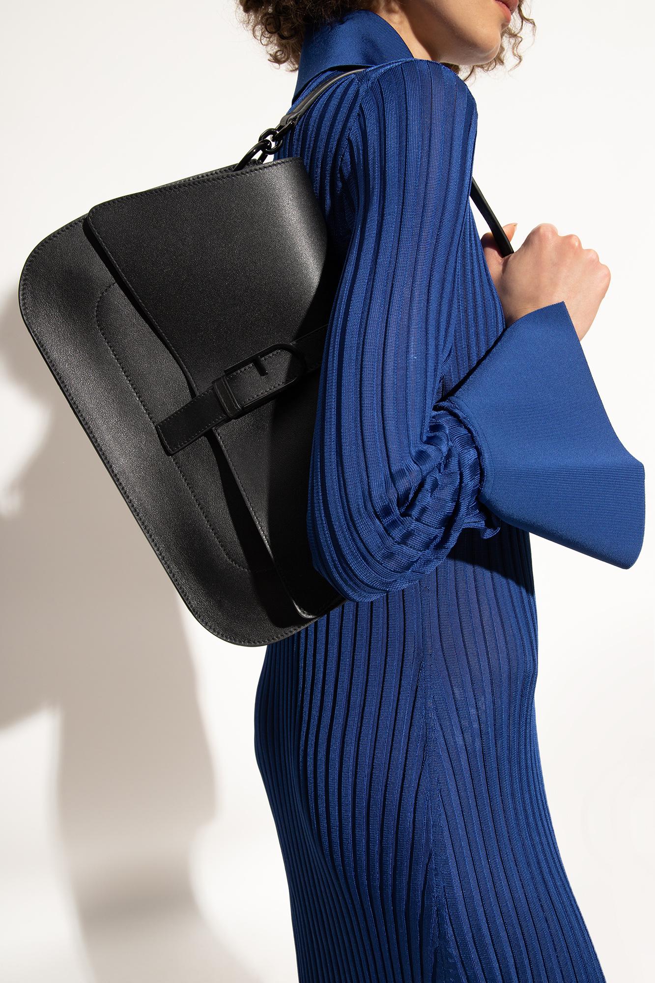 Furla ‘Flow Large’ Shoulder Bag in Black | Lyst