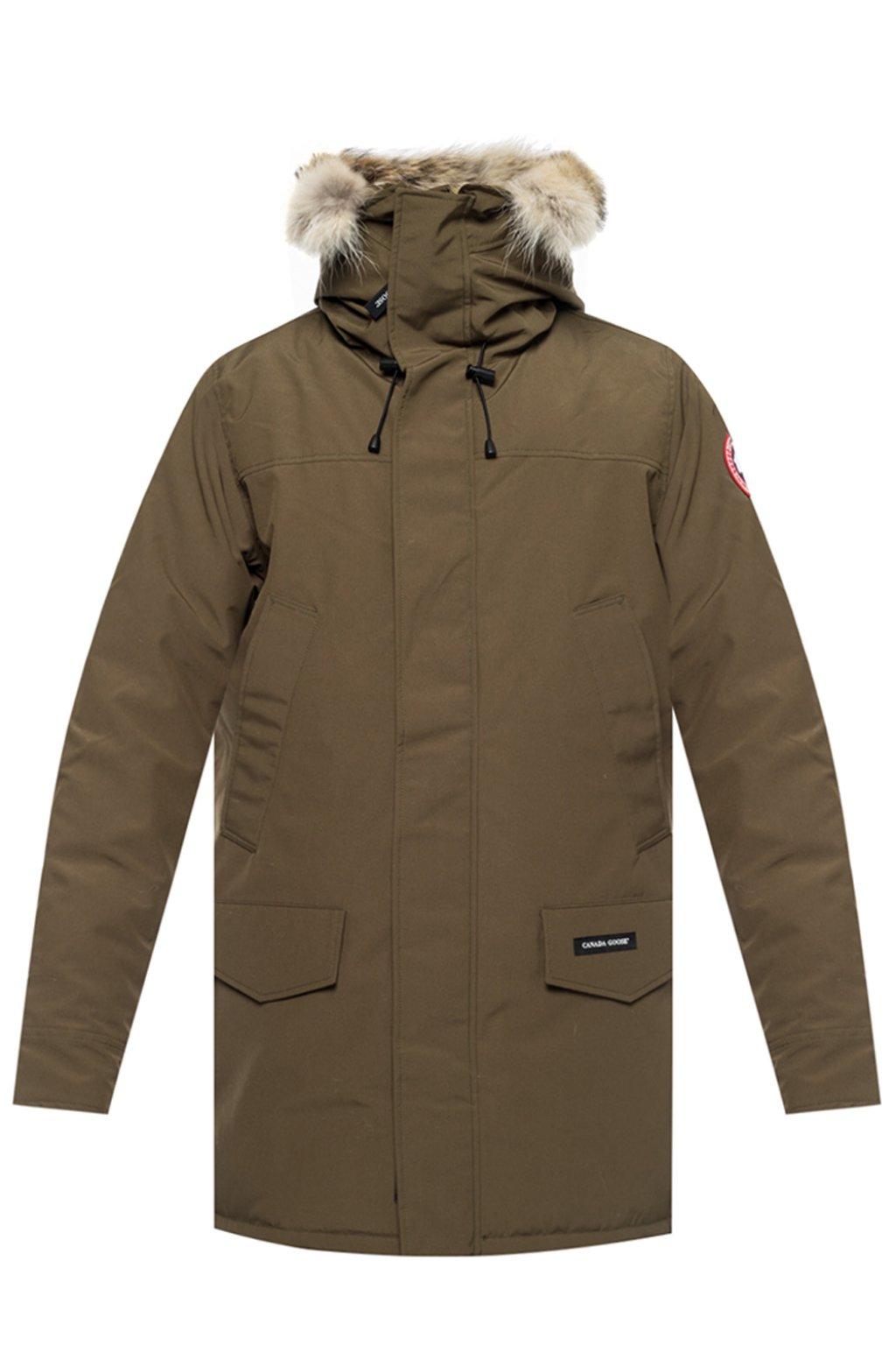 Canada Goose Fur 'langford' Down Jacket in Green for Men - Lyst