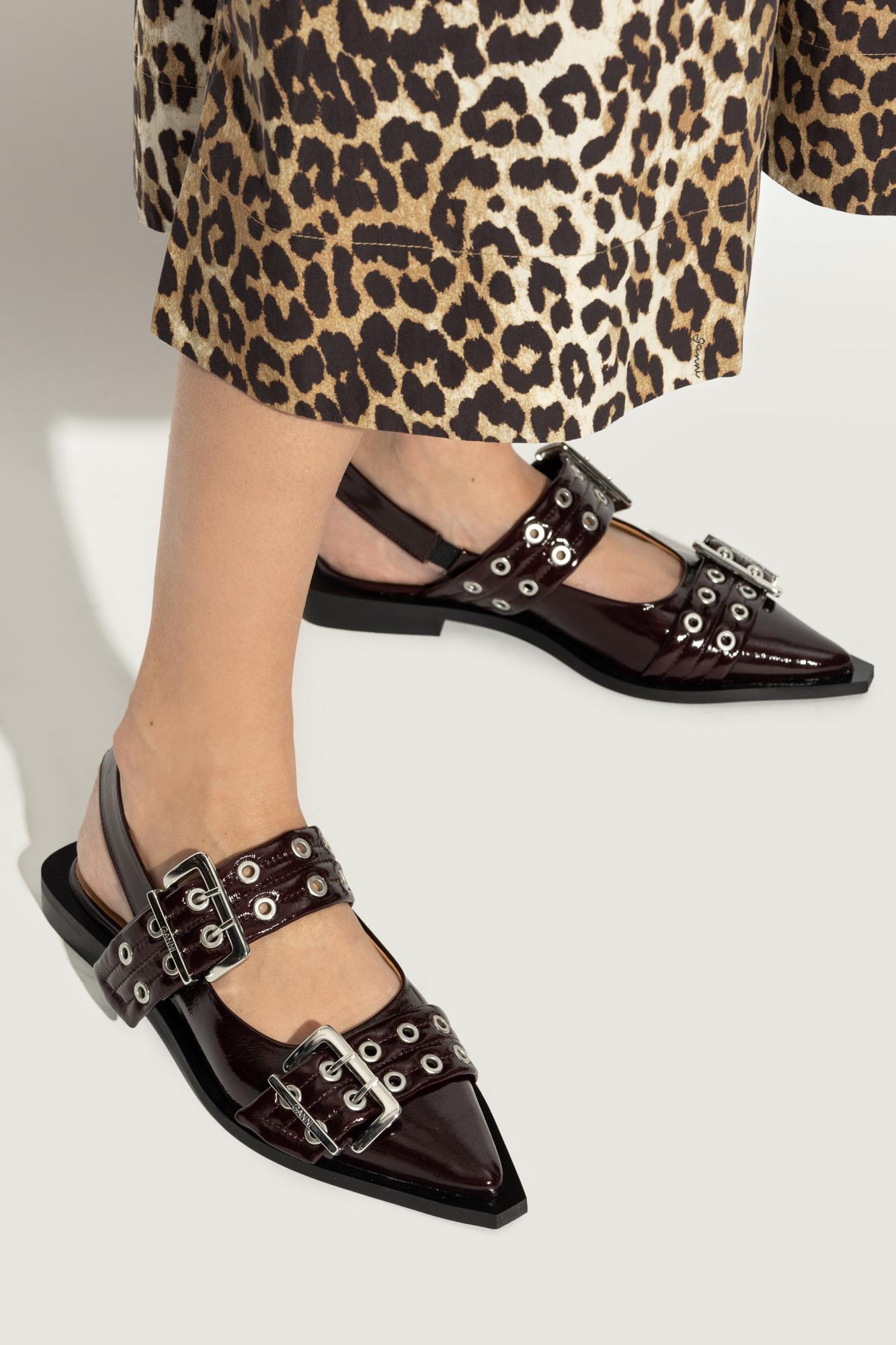 Ganni Shoes Made Of Eco-Leather in Black | Lyst