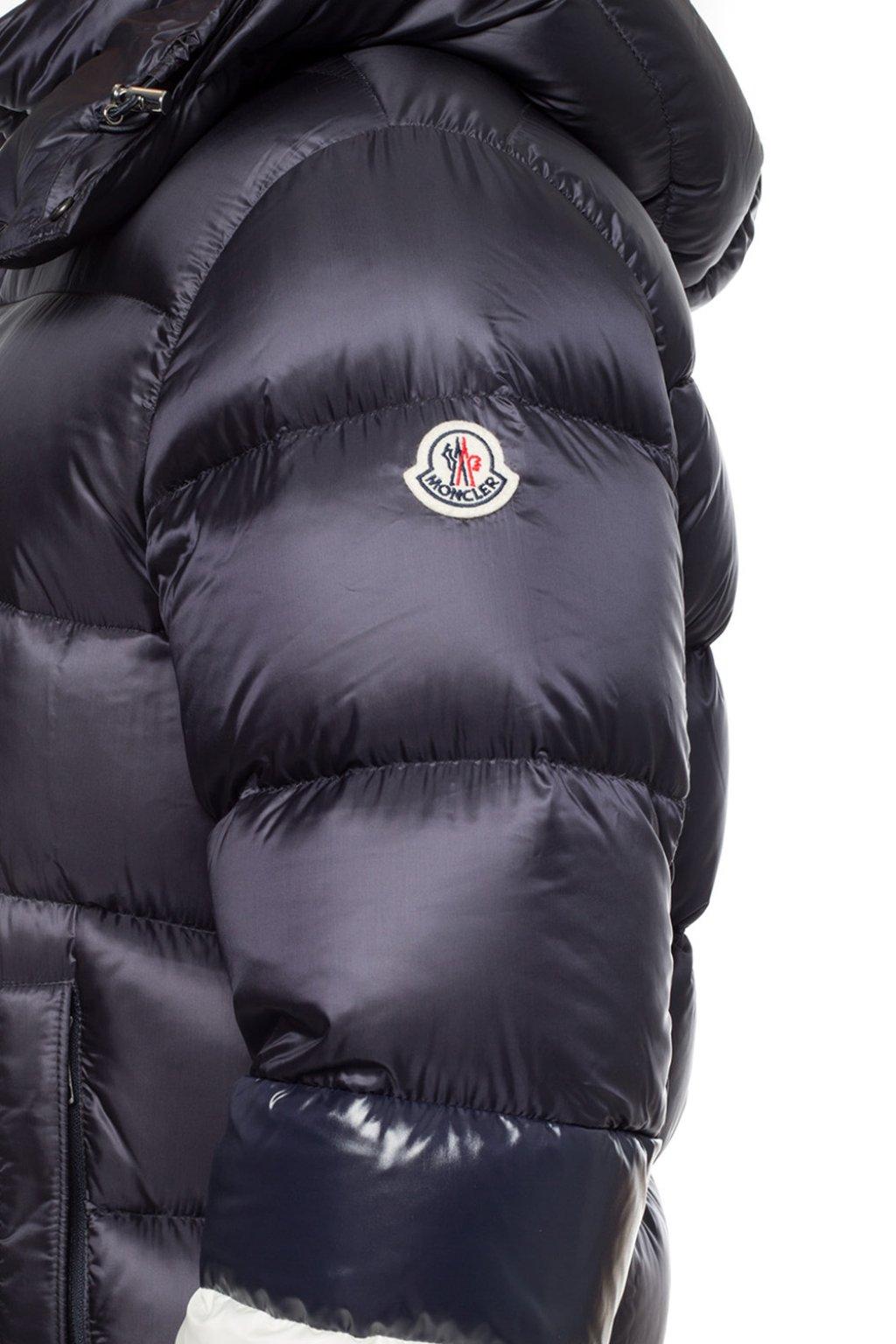 Moncler Synthetic 'willm' Quilted Down Jacket in Navy Blue (Blue) for ...