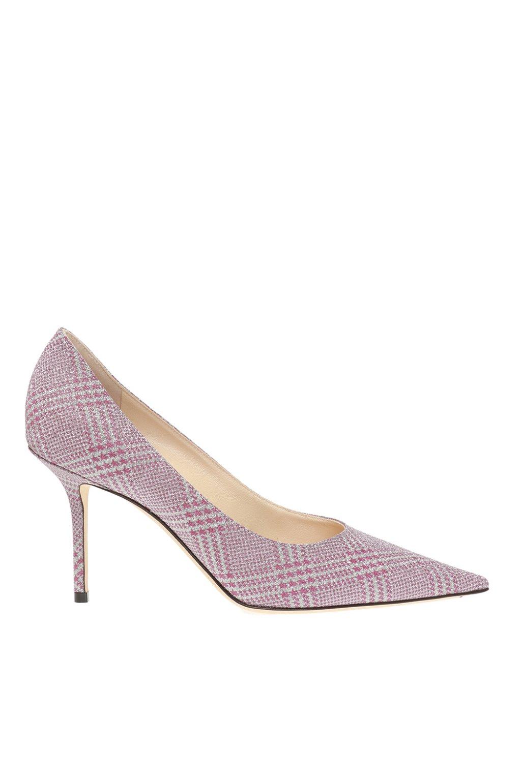 Jimmy Choo 'love' Leather Stiletto Pumps in Pink - Lyst