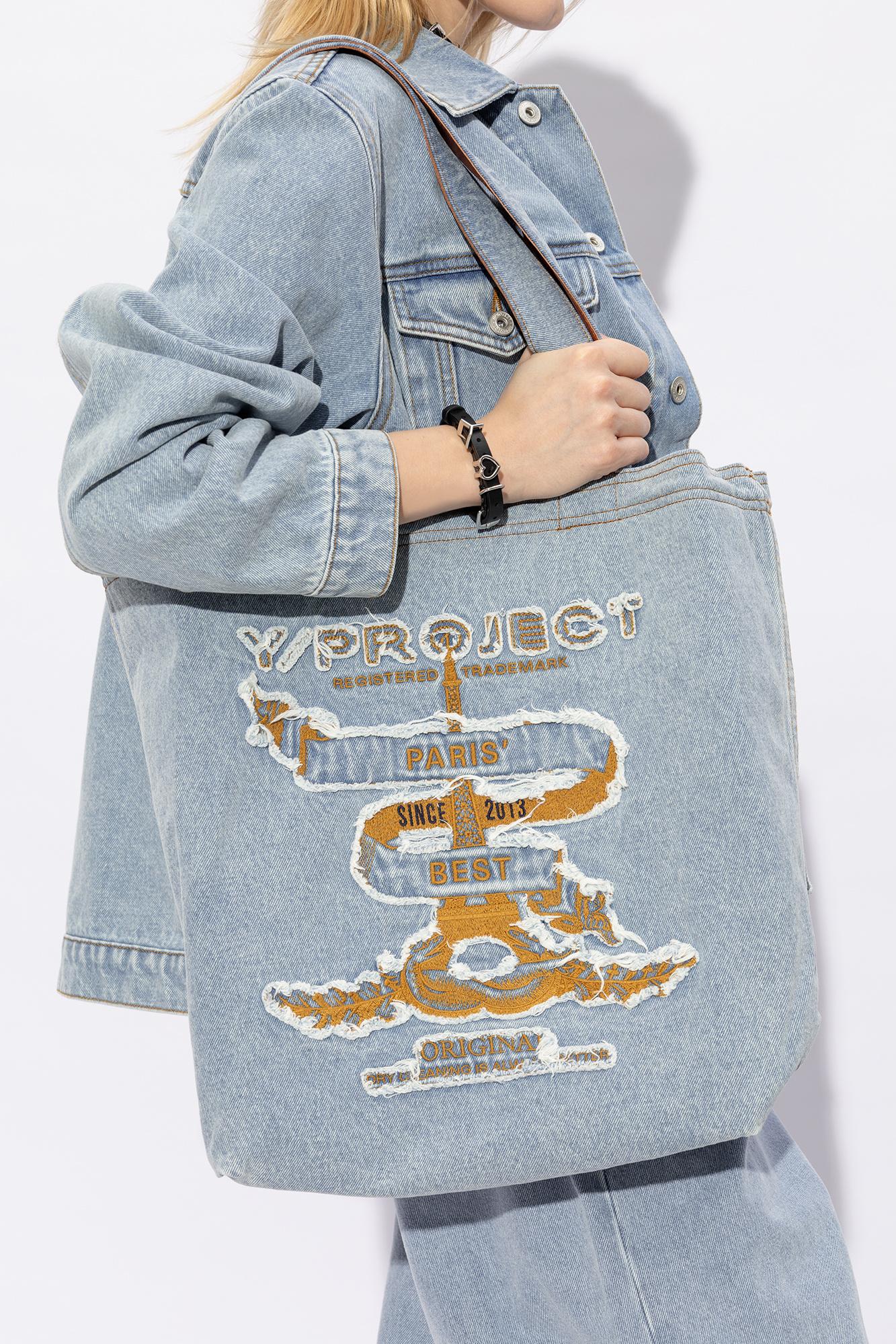 Y. Project Denim 'Paris' Best' 'Shopper' Bag in Gray | Lyst