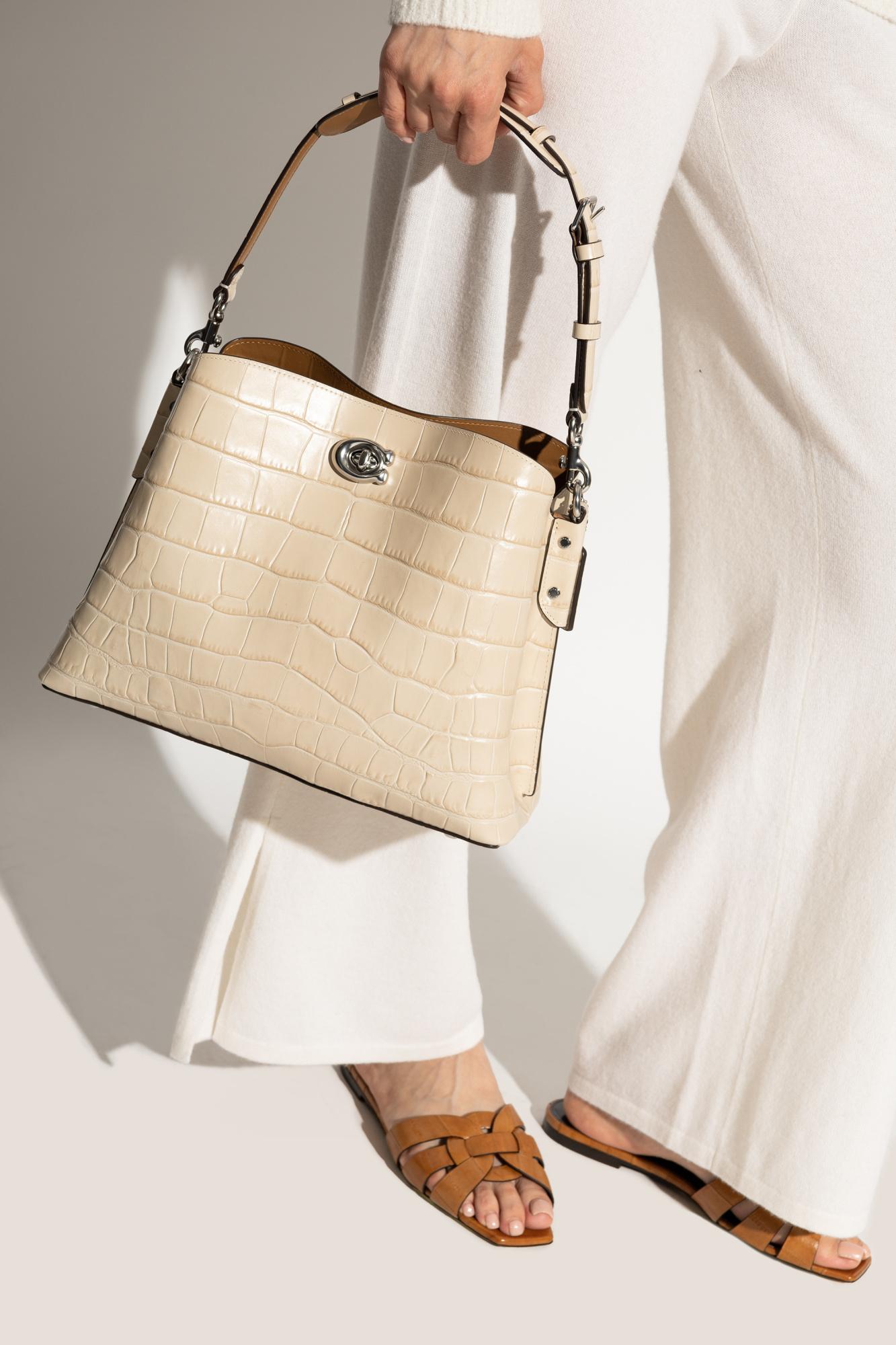 COACH Willow Sb Shoulder Bag in Natural | Lyst
