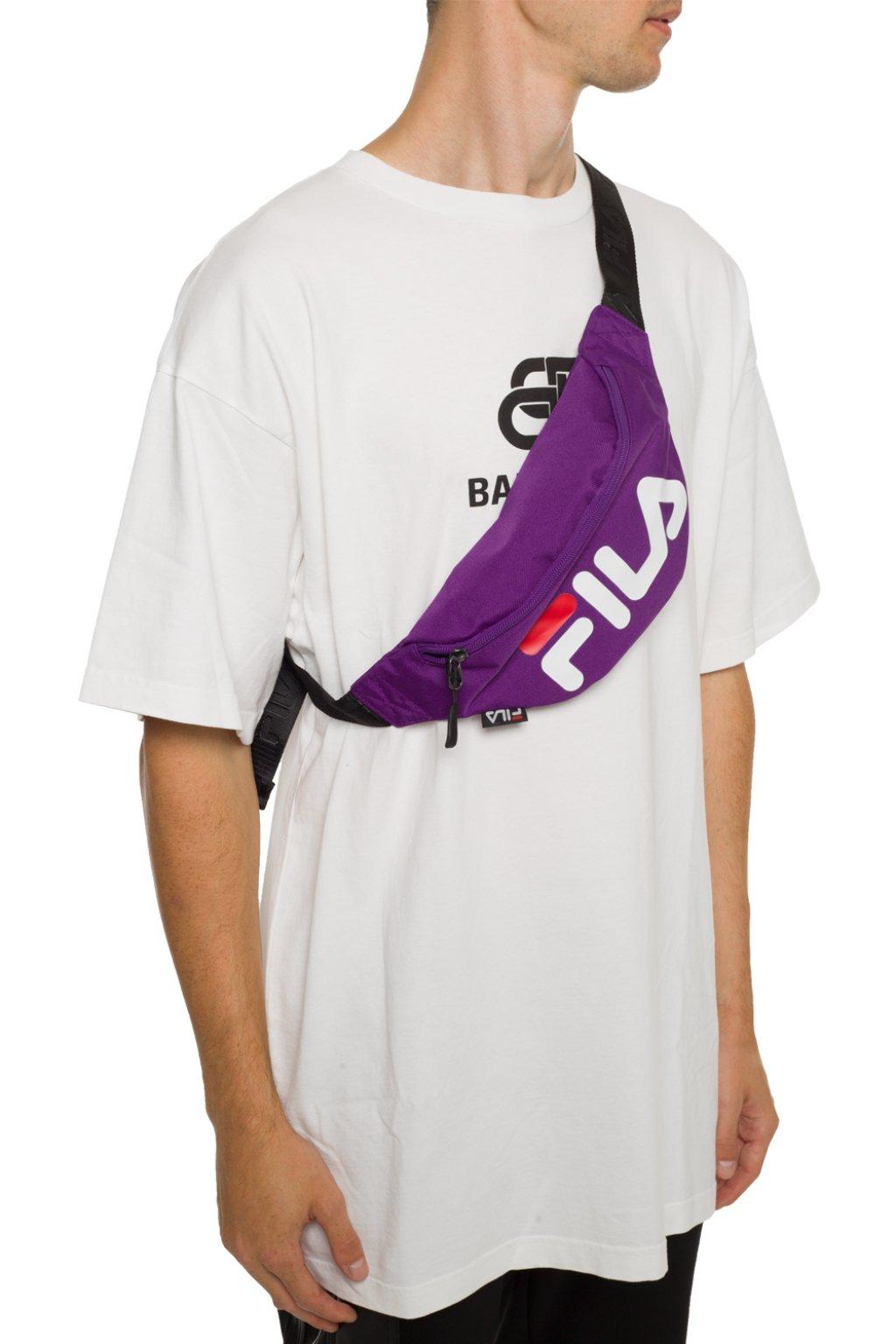 Fila Branded Belt Bag in Purple - Lyst