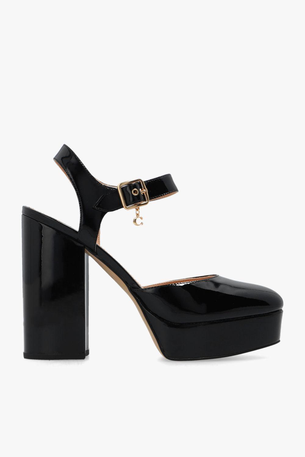 COACH 'isabella' Platform Pumps in Black | Lyst