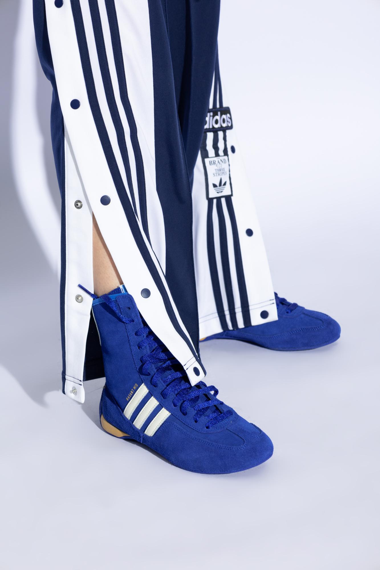 adidas Originals 'Rasant Mid W' High-Top Sneakers in Blue | Lyst