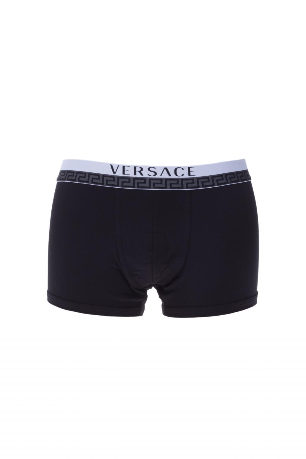 Versace Cotton Boxers Three-pack in Black for Men - Lyst