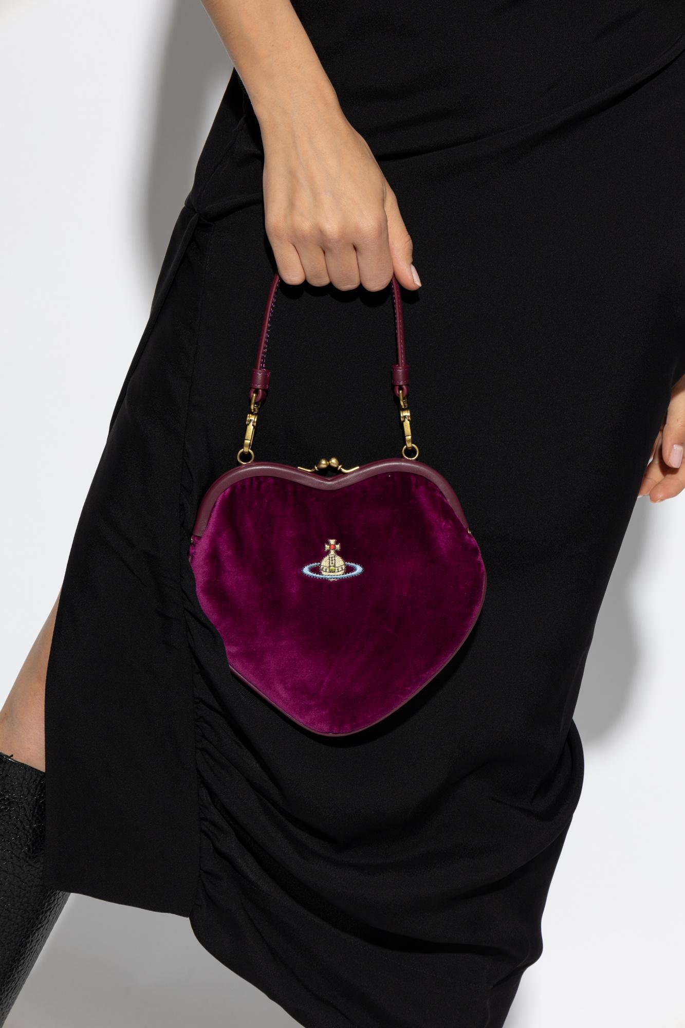 Vivienne Westwood Shoulder Bag 'Belle Heart' in Purple | Lyst