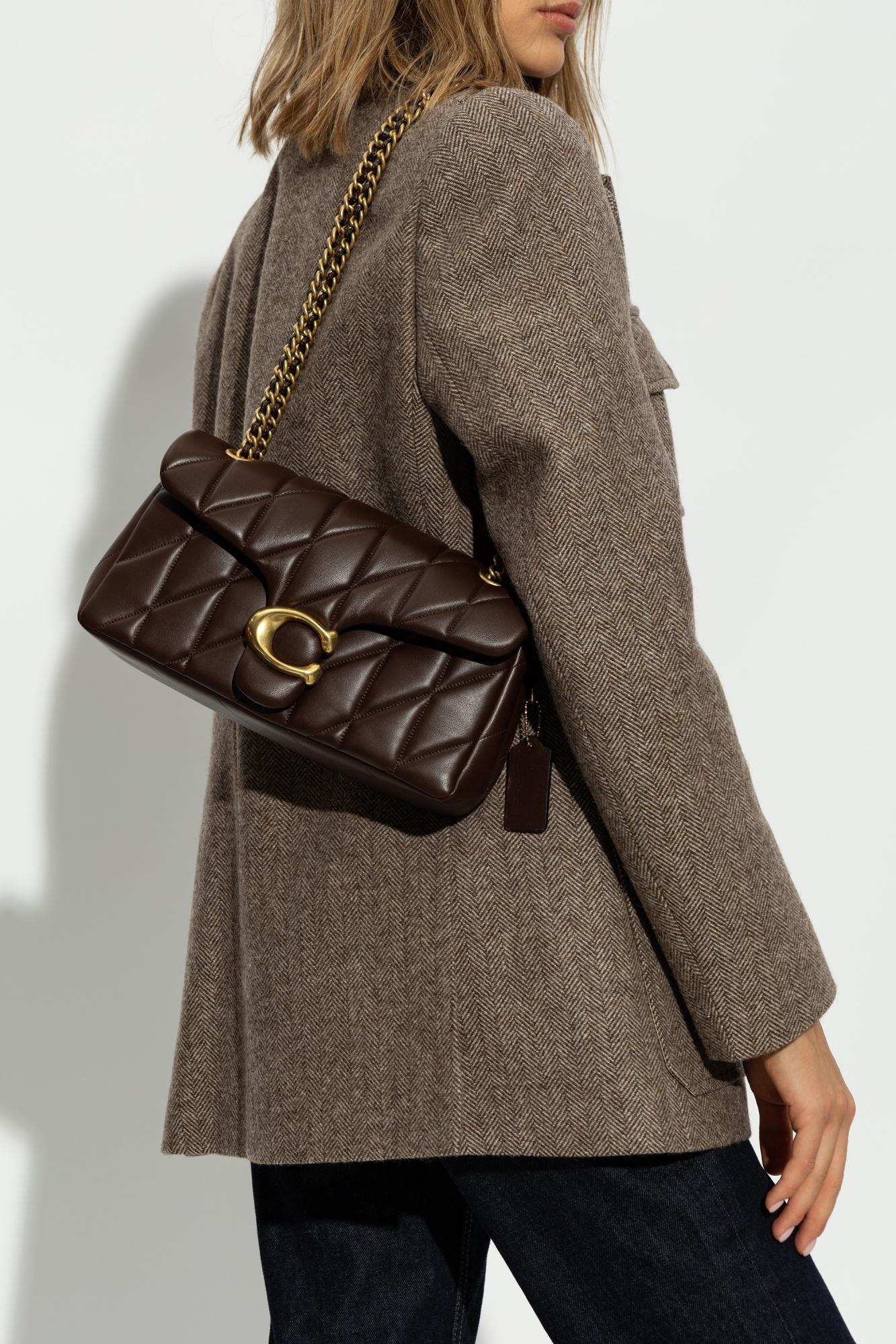 COACH Shoulder Bag in Brown | Lyst
