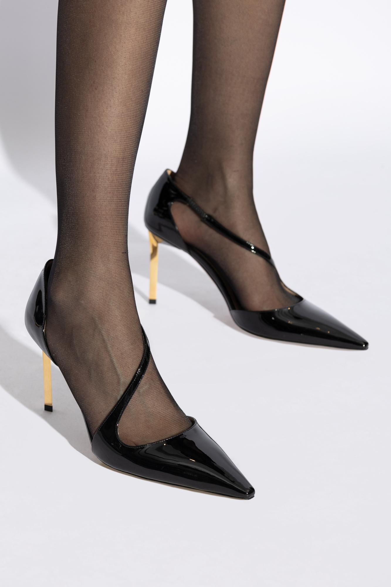 Tom Ford Leather Stilettos in White | Lyst