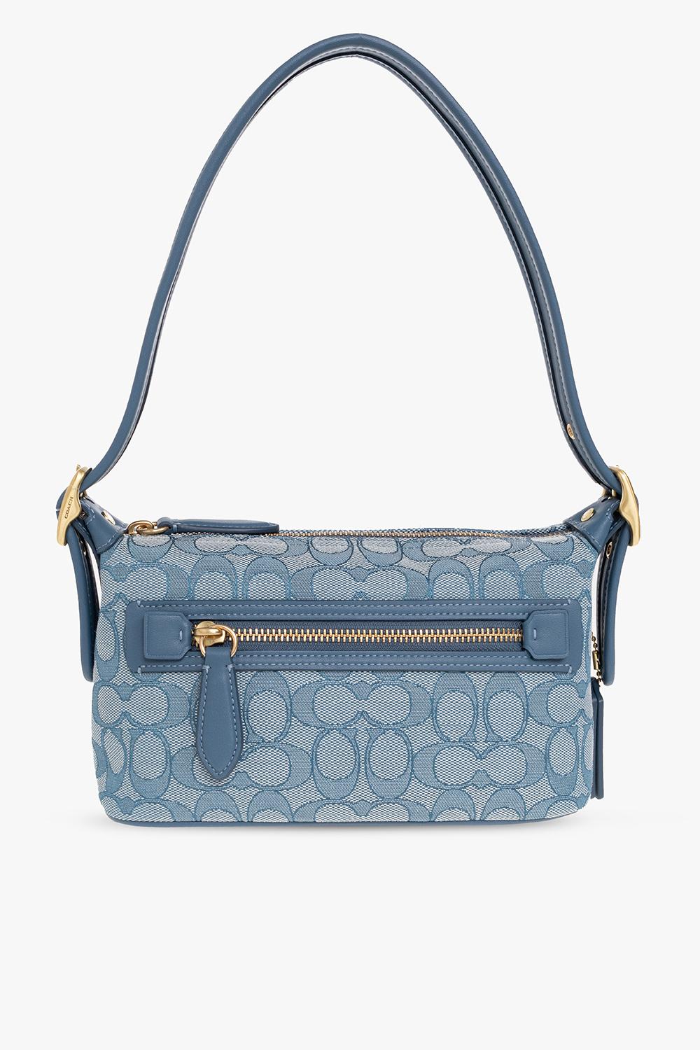COACH Signature Jacquard Demi Bag in Blue | Lyst UK