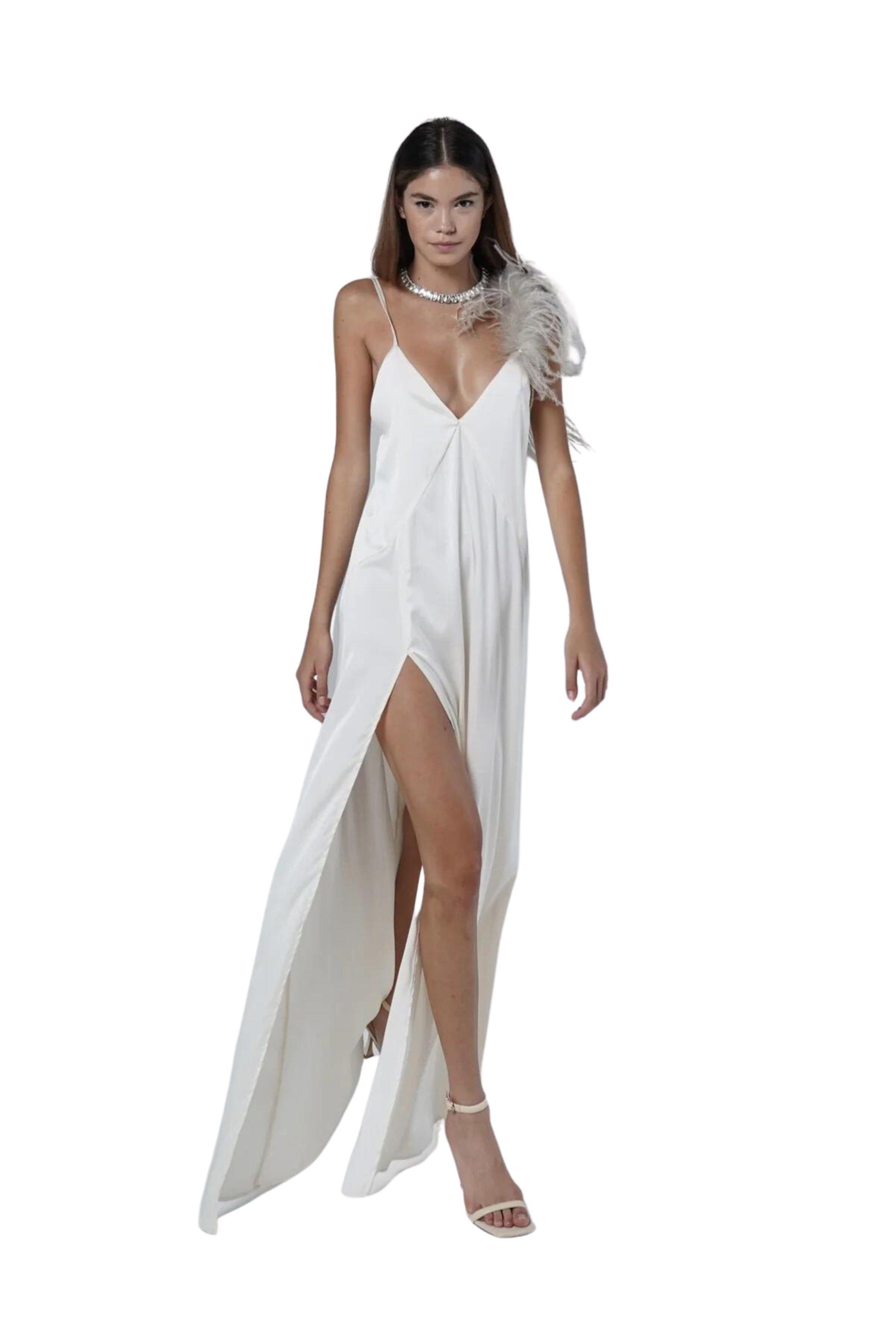 The Archivia Dress Sol Ivory in White | Lyst