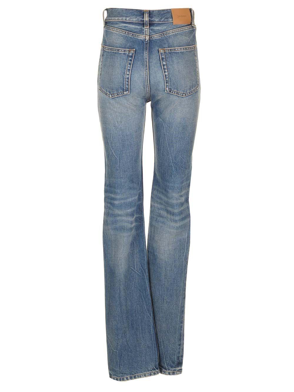 Women's Saint Laurent Straight-leg jeans | Lyst Women's Saint Laurent Straight-leg jeans | Lyst