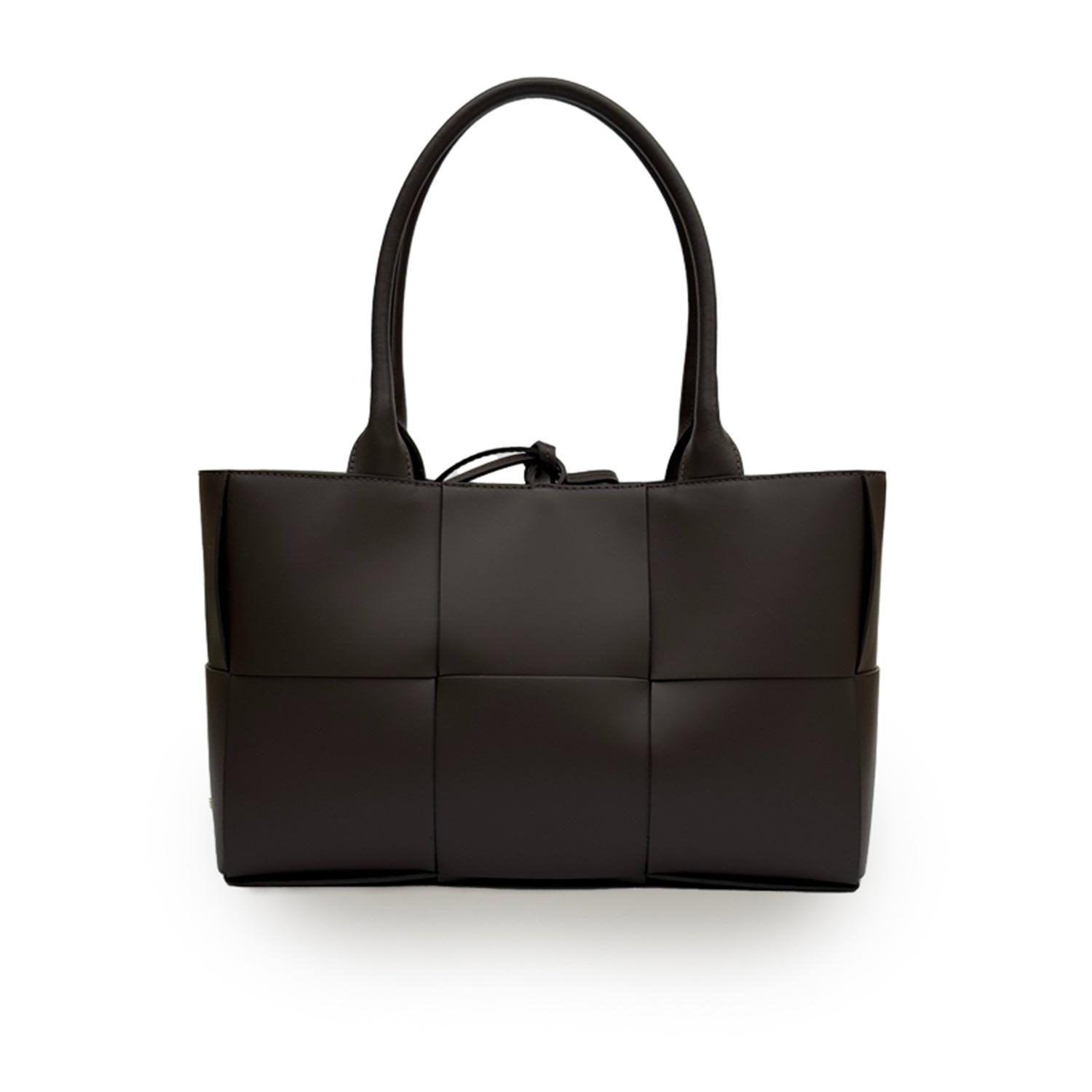 Apatchy London The Tori Chocolate Leather Tote in Black | Lyst