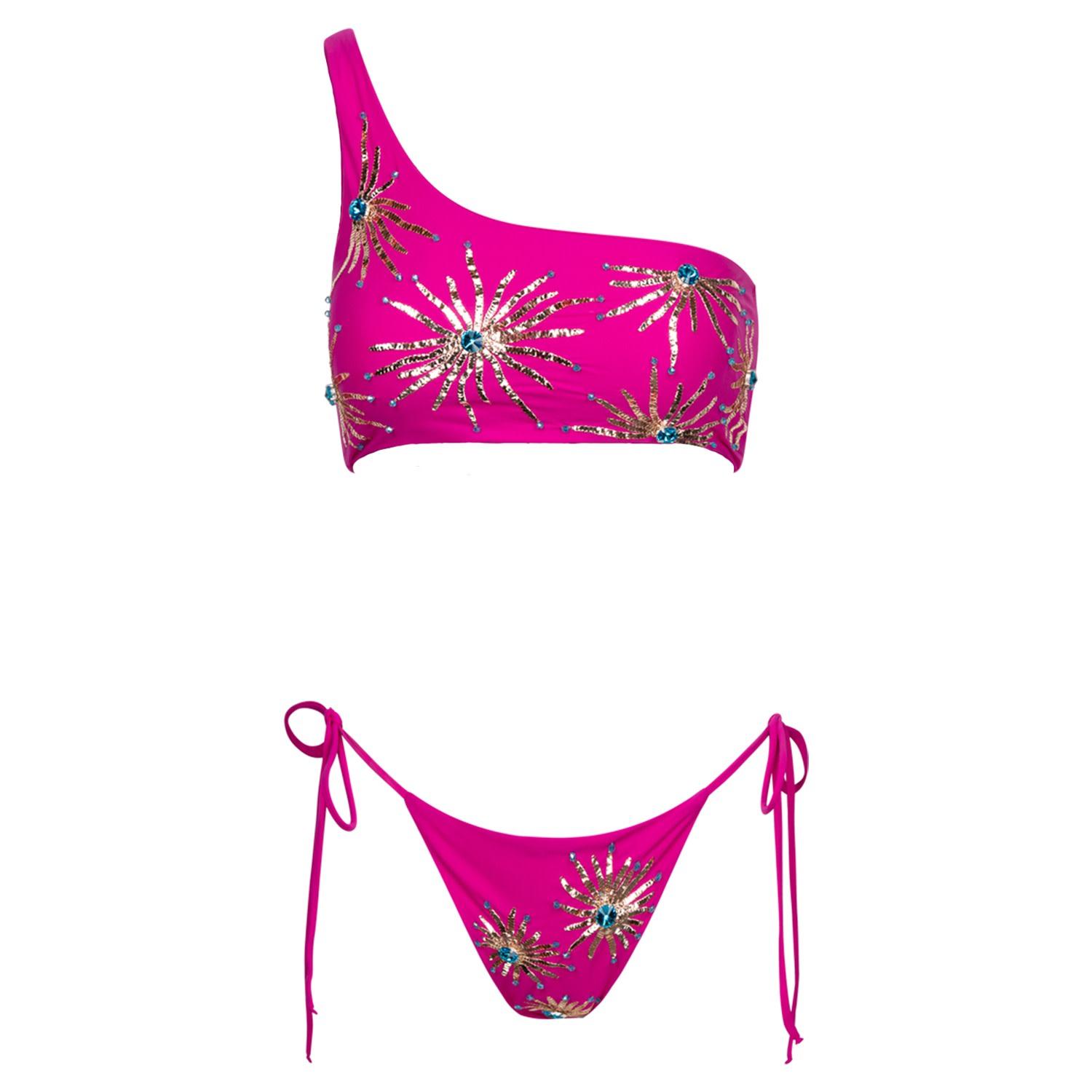 Oceanus Velma Bikini In Purple Lyst