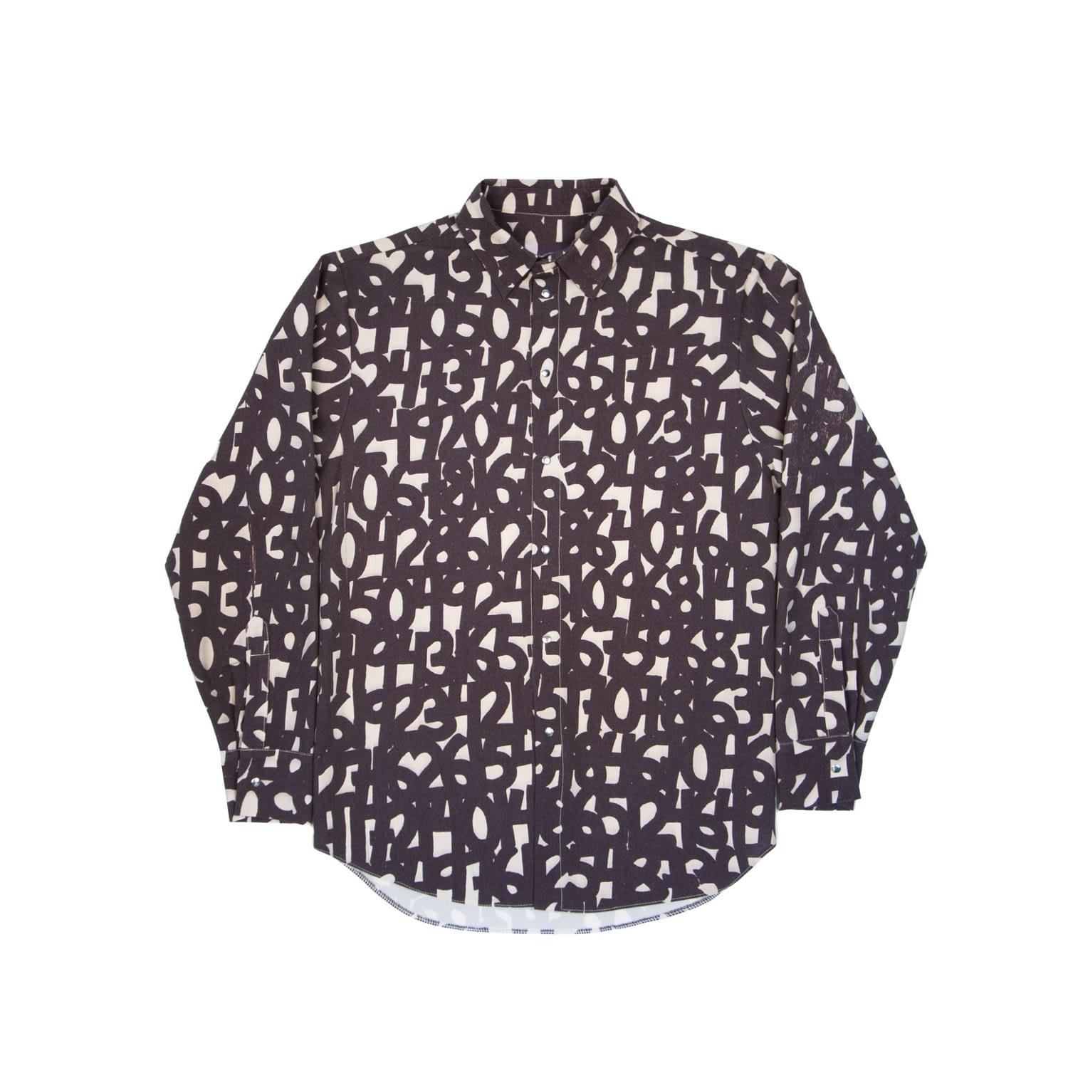 mysimplicated Long Sleeve Shirt With Numbers Design for Men | Lyst