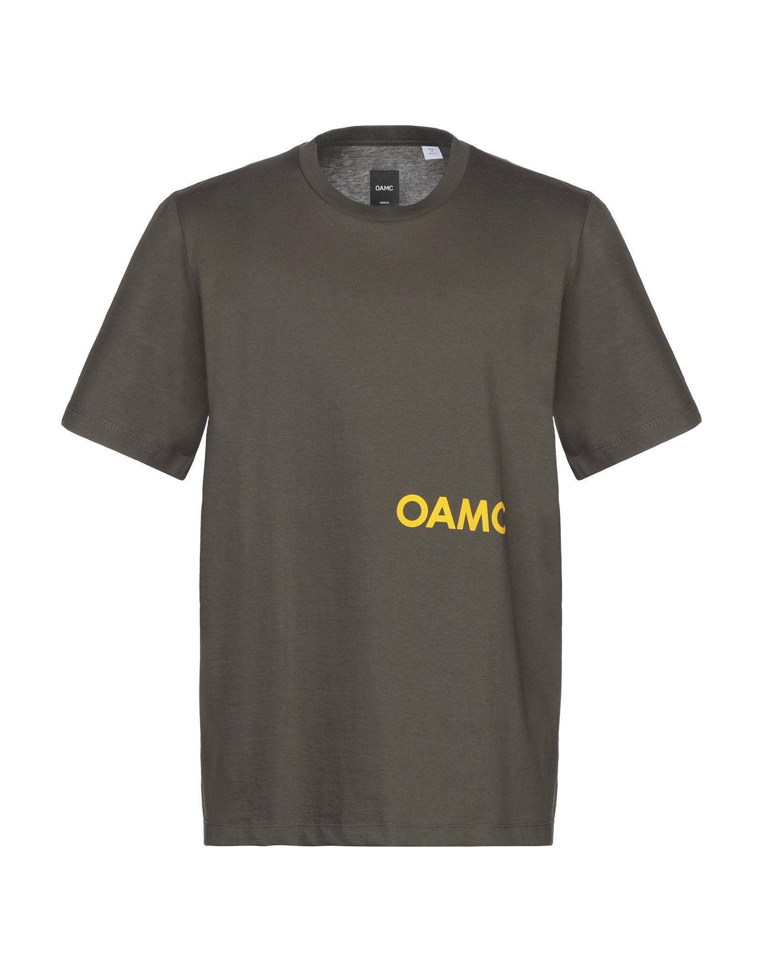 OAMC Cotton T-shirt in Military Green (Green) for Men - Lyst